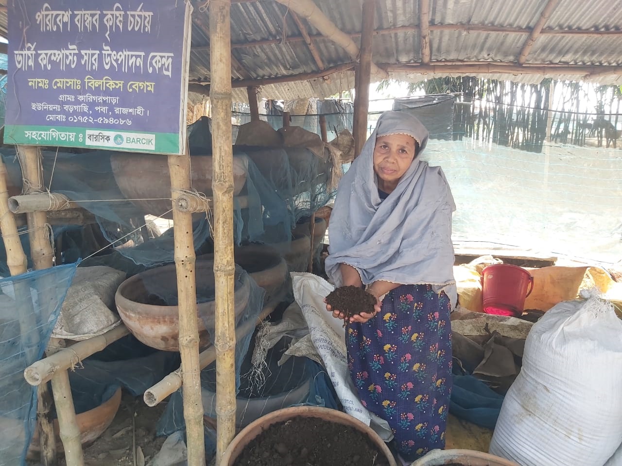 Bilkis Begum Gains respect and economic solvency through Agroecological ...